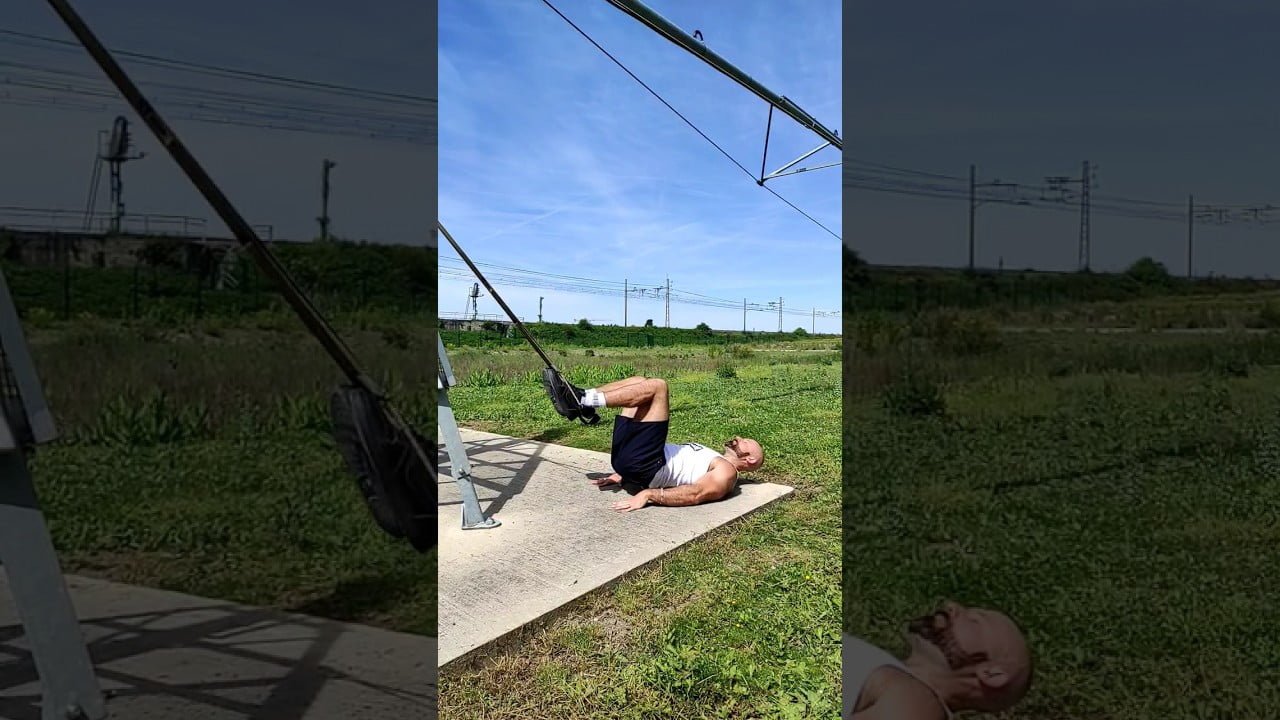 Leg curl TRX (TRX leg curl) [VIDÉO] | Papa Muscle